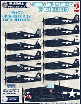 【中古】ファーボール F/D&S-7205 1/72 カラー＆マーキング of F6F-5 ヘルキャット パート2【メーカー名】【メーカー型番】【ブランド名】ノーブランド品 飛行機・ヘリコプター, おもちゃ ストア 【商品説明】ファーボール...