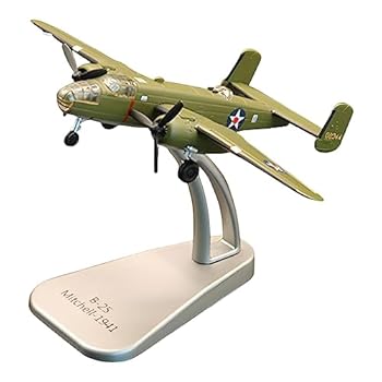 【中古】amleso 戦闘機ダイキャストモデル、B25 航空機モデル、1:144 スケールシミュレーション戦闘機モデル、コレクションオフィスリビングルーム用【メーカー名】【メーカー型番】【ブランド名】amleso 飛行機・ヘリコプター, お...
