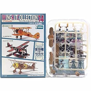 【中古】【3B】 エフトイズ 1/144 ウイングキットコレクション Vol.14 WWII 複葉機編 フィアットCR.42 ファルコ イタリア空軍 戦闘飛行学校 単品【メーカー名】【メーカー型番】【ブランド名】エフトイズコンフェクト(F-...