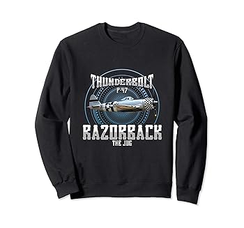 【中古】P-47 Thunderbolt WWII Airplane トレーナー【メーカー名】【メーカー型番】【ブランド名】Airplane Shirt Gifts for Veterans 飛行機・ヘリコプター, プラモデル予約商品 【商...