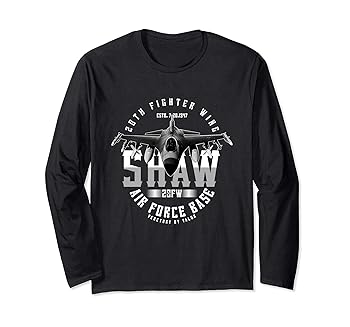 【中古】Shaw Air Force Base F16 Pilot 20th Fighter Wing 長袖Tシャツ【メーカー名】【メーカー型番】【ブランド名】Airplane Shirt Gifts for Veterans 飛行機・ヘリ...
