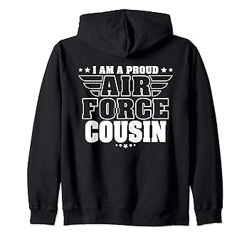 【中古】【未使用】私は空軍兵士の誇りいとこです - 軍の家族 Proud Air Force Cousin ジップパーカー【メーカー名】【メーカー型番】【ブランド名】G2T Proud Air Force Family 飛行機・ヘリコプター...