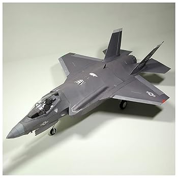 【中古】1/33 US F-35 II Lightning Fighter Model Building Kit、DIY Assembly Paper Aircraft Airplane Military Collectionギフト【メーカ...