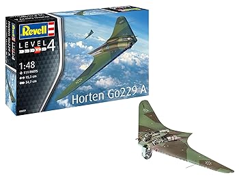 【中古】【未使用】ドイツレベル 1/48 ドイツ空軍 ホルテン GO229A-1 プラモデル 03859【メーカー名】【メーカー型番】【ブランド名】ドイツレベル(Revell) 飛行機・ヘリコプター, おもちゃ_2column, おもちゃ ...