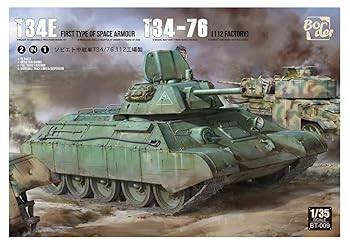 【中古】ボーダーモデル 1/35 ソビエト陸軍 中戦車 T34E/T34-76 (2in1キット) プラモデル BT009【メーカー名】【メーカー型番】【ブランド名】ボーダーモデル(Border Model) 戦車・軍用車両・大砲, おもち...
