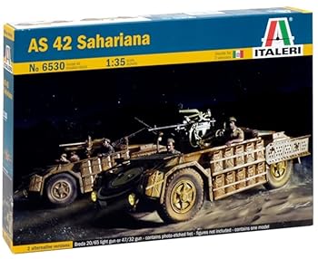 【中古】【未使用】プラッツ イタレリ 1/35 WW2 イタリア 装輪偵察車 カミオネッタ AS42 サハリアーナ プラモデル IT6530 (戦闘車両)【メーカー名】【メーカー型番】【ブランド名】プラッツ(PLATZ) 戦車・軍用車両・大...