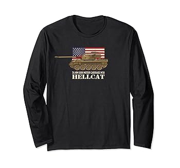 【中古】M18ヘルキャット戦車破壊者アメリカ第二次世界大戦陸軍戦車図 長袖Tシャツ【メーカー名】【メーカー型番】【ブランド名】Maljによる第二次世界大戦の陸軍戦車 戦車・軍用車両・大砲, プラモデル予約商品 【商品説明】M18ヘルキャット...
