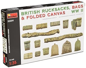 【中古】【未使用】ミニアート 1/35 イギリス軍用 リュックサック・バッグ・折りたたみ式キャンバス 第二次世界大戦 プラモデル MA35599【メーカー名】【メーカー型番】【ブランド名】ミニアート(Miniart) 城・建物・情景, プラ...