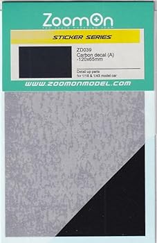 【中古】ZoomOn ZD039-S 1/24 カーボンファイバー デカール 綾織り (小）120x65mm【メーカー名】【メーカー型番】【ブランド名】ZoomOn(ズームオン) 車・トラック, おもちゃ ストア 【商品説明】ZoomOn ...