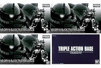 【中古】【トリプルアクションベース付き】RG 1/144 黒い三連星専用ザクII 3機セット【メーカー名】【メーカー型番】【ブランド名】BANDAI ロボット, おもちゃ_2column, おもちゃ ストア 【商品説明】【トリプルアクション...