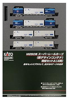 【中古】【未使用】KATO Nゲージ M250系スーパーレールカーゴ 新デザインコンテナ 増結セットA 4両 10-1419 鉄道模型 電車【メーカー名】【メーカー型番】【ブランド名】カトー(KATO) 車両, おもちゃ_2column, ...