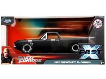 【中古】Jada TOYS ジェイダトイズ 1:24スケール「ワイルドスピード」「1967 シボレー・エル・カミーノ」【メーカー名】【メーカー型番】【ブランド名】Jada ミニカー・ダイキャストカー, おもちゃ_2column, Toys ...