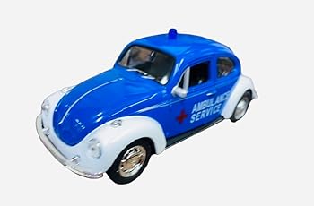 【中古】【未使用】フォルクスワーゲン・ドイツ緊急車両 1967年ビートル ミニカー【KiNSMART社】VW Parrol Ambulance Service【メーカー名】【メーカー型番】【ブランド名】ノーブランド品 ミニカー・ダイキャスト...