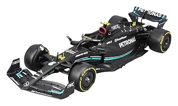 【中古】【未使用】Bburago 1/24 メルセデス-AMG ペトロナス F1チーム W14 (2023)Eパフォーマンス No.44 L.ハミルトン フィギア付 (ウィンドウボックス) 完成品 BUR28037H【メーカー名】【メーカー...