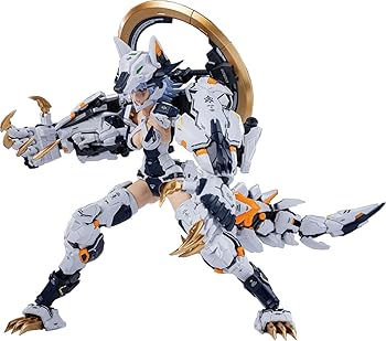 【中古】【未使用】プラッツ(PLATZ)/MONO E-model 装甲少女 ワーウルフ ベナンダンテ(Benandanti) 指揮官専用強化装甲ver. 1/12スケール 全高約170mm 色分け済みプラモデル EM2024001 (人・...