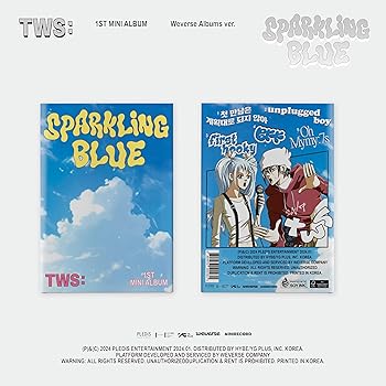【中古】TWS 1st Mini Album 'Sparkling Blue Weverse Albums ver.'（韓国盤）【メーカー名】【メーカー型番】【ブランド名】YG PLUS アジアンポップ, Music Album CDs, ...