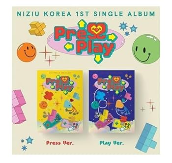【中古】NiziU - KOREA 1ST SINGLE ALBUM [ Press Play ] 韓国盤 (2バージョンセット)【メーカー名】【メーカー型番】【ブランド名】DREAMUS アジアンポップ, Music Album CDs,...