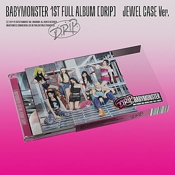 【中古】BABYMONSTER 1st FULL ALBUM [DRIP] JEWEL CASE Ver.（韓国盤）【メーカー名】【メーカー型番】【ブランド名】Import アジアンポップ, Music Album CDs, ミュージックC...