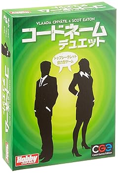 【中古】【未使用】ボードゲーム コードネーム：デュエット 日本語版【メーカー名】【メーカー型番】【ブランド名】ホビージャパン(HobbyJAPAN) ボードゲーム, アナログゲーム, ゲーム, 2189602051 game, ゲーム, お...