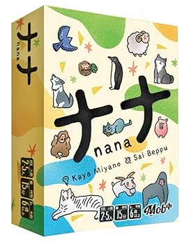 【中古】Mob+ ナナカードゲーム 第3版(2-5人用 15-30分 6才以上向け) ボードゲーム【メーカー名】【メーカー型番】【ブランド名】モブプラス(Mob+) ボードゲーム, アナログゲーム, おもちゃ ストア, Toys - Ama...