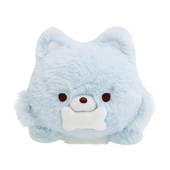 【中古】サンエックス(San-X) リラックマ ｢アオコグのおとまり｣ ひざのりぬいぐるみ アオイコオオカミ MO85701 H120×W130×D190mm【メーカー名】【メーカー型番】【ブランド名】サンエックス(San-X) ぬいぐるみ...