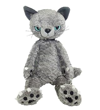【中古】【未使用】内藤デザイン研究所 スクラッチ ぬいぐるみ(MS) 猫 高さ28cm グレイ M-NSCRAMSG【メーカー名】【メーカー型番】【ブランド名】BANDAI 動物, ぬいぐるみ, 2189188051 Plush, おもちゃ...