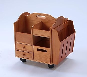 【中古】【未使用】タック(Tac) サイドワゴン ナチュラル ロー 幅43×奥行31×高さ42.5cm 持ち運びや移動がしやすい持ち手付き【メーカー名】【メーカー型番】【ブランド名】TA? 動物, ホームストア, まとめ買い対象商品【B】 ...