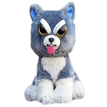 【中古】Feisty Pets Tongue Dog ラングスジャパン(RANGS) フェイスティペット タンドッグ 表情が変わる ぬいぐるみ【メーカー名】【メーカー型番】【ブランド名】ラングスジャパン 動物, 乗用玩具・三輪車, ラングス...