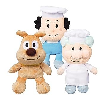 【中古】【未使用】セガトイズ それいけ! アンパンマン プリちぃビーンズS Plus ぬいぐるみ × 3種セット (めいけんチーズ + バタコさん + ジャムおじさん) 各1個ずつ【メーカー名】【メーカー型番】【ブランド名】セガフェイブ(S...