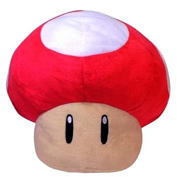 【中古】タイトー スーパーマリオ 特大サイズぬいぐるみ スーパーキノコ(赤)【メーカー名】【メーカー型番】【ブランド名】タイトー ぬいぐるみ人形, ぬいぐるみ, スーパーマリオ, 2189188051 Plush, おもちゃ ストア, おも...