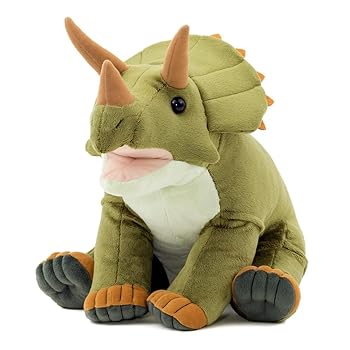 【中古】カロラータ トリケラトプス ぬいぐるみ (Lサイズ/おすわりシリーズ/やさしい手触り) リアル 恐竜 おもちゃ お人形 ギフト プレゼント 誕生日 (検針2度済み) / クリスマス クリスマスプレゼント【メーカー名】【メーカー型番】...