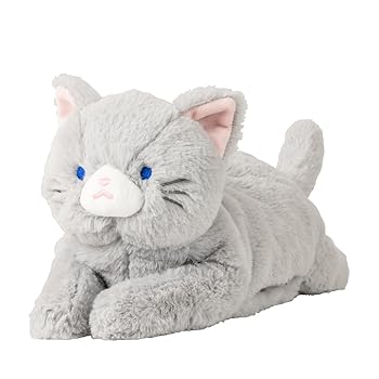 【中古】【未使用】ナカバヤシ ほかほかペットぬいぐるみ ハチワングレー SNL-HP-C1【メーカー名】【メーカー型番】【ブランド名】ナカバヤシ(Nakabayashi) インタラクティブぬいぐるみ, ナカバヤシストア　ホーム, オフィス用...