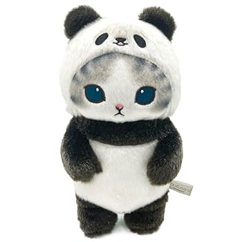 【中古】サンアロー mofusand ぽてたまぬいぐるみ パンダにゃん グレー 940832 モフサンド ぢゅの X インスタ SNS 猫【メーカー名】【メーカー型番】【ブランド名】サンアロー(Sun Arrow) 動物, おもちゃ ストア...