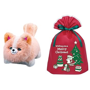 【中古】【未使用】アガツマ(AGATSUMA) ワンだきみは！？ +インディゴ クリスマスラッピングLL サンタ&ドッグ レッド XG077【メーカー名】【メーカー型番】【ブランド名】アガツマ(AGATSUMA) インタラクティブぬいぐるみ...