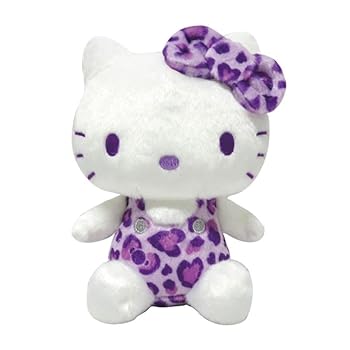 【中古】【未使用】ケイカンパニー ハローキティ（ヒョウ柄） オスワリヌイグルミ パープル KTH-ON2-PP【メーカー名】【メーカー型番】【ブランド名】ケイカンパニー(K Company) インタラクティブぬいぐるみ, おもちゃ ストア,...