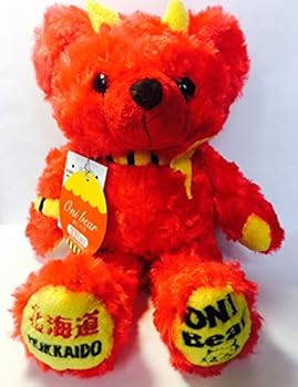 【中古】【未使用】ご当地ベア 北海道登別おにベア2 ぬいぐるみS 藤二誠【登別限定】【終売・デッドストック】【メーカー名】【メーカー型番】【ブランド名】藤二誠 動物, ぬいぐるみ, 2189188051 Plush, おもちゃ ストア, T...