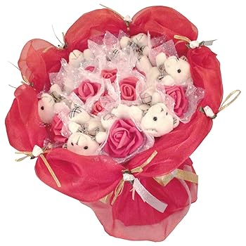 【中古】【未使用】キューフラ(Q-FLA) ベアブーケ ビューティー 母の日 ギフト 花束 ぬいぐるみ プレゼント B-49【メーカー名】【メーカー型番】【ブランド名】キューフラ(Q-FLA) ぬいぐるみ人形, ホームストア 【商品説明】キ...