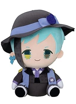 【中古】【未使用】ツイステッドワンダーランド　ツイステ　ハンドメイド風　お座り　ぬいぐるみ　フロイド　リーチ【メーカー名】【メーカー型番】【ブランド名】ノーブランド品 ぬいぐるみ人形, おもちゃ ストア, おもちゃ_2column 【商品説...
