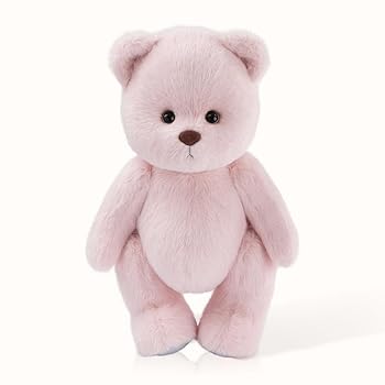 【中古】【未使用】TeddyTales リナベア ハンドメイド ぬいぐるみ スペシャル ロングヘア テディベア くま 手作り Mサイズ ピーチカラー (30cm)【メーカー名】【メーカー型番】【ブランド名】TeddyTales 動物, おも...