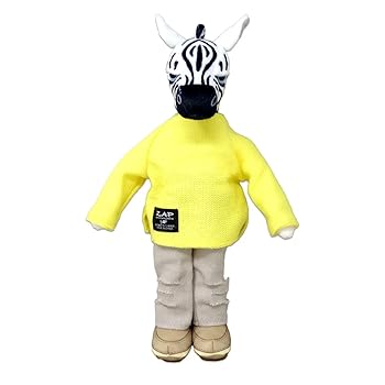 【中古】【未使用】内藤デザイン研究所 ZAP ANIMALS ぬいぐるみSサイズ ゼブラ 46351【メーカー名】【メーカー型番】【ブランド名】内藤デザイン研究所(Naitou Design) ぬいぐるみ人形, おもちゃ ストア, Toys...