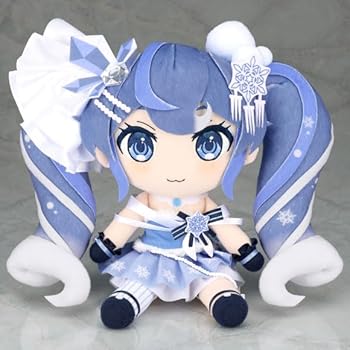 【中古】キャラクター・ボーカル・シリーズ 雪ミクぬいぐるみ Crystal Snow Ver.【メーカー名】【メーカー型番】【ブランド名】Gift ぬいぐるみ人形, おもちゃ ストア, Toys - AmazonGlobal free sh...