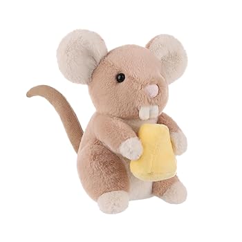 【中古】【未使用】Apricot Lamb チーズラットぬいぐるみ、男の子にも女の子にも適していますのための柔らかくてかわいい、ふわふわチーズラット 15cm【メーカー名】【メーカー型番】【ブランド名】Apricot Lamb 動物, おも...