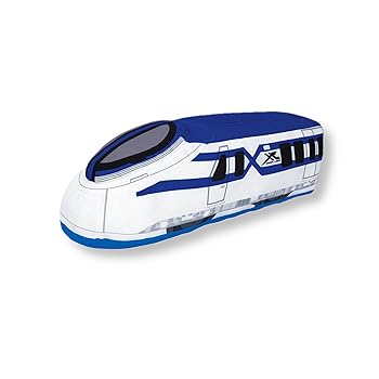 【中古】プラレール 特大サイズぬいぐるみ 近未来車両編 より1種［クロスライナー］【メーカー名】【メーカー型番】【ブランド名】ノーブランド品 ぬいぐるみ枕・クッション, プラレール, おもちゃ ストア, Toys - AmazonGloba...