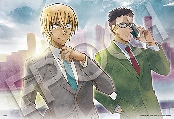 【中古】【未使用】エポック社 300ピース ジグソーパズル 名探偵コナン 公安警察の二人 ー降谷零と風見裕也ー (26×38cm) 28-812s のり付き ヘラ付き 点数券付き EPOCH【メーカー名】【メーカー型番】【ブランド名】EPO...