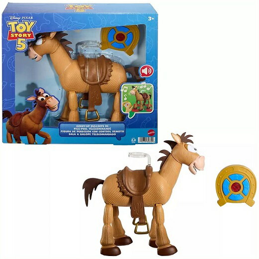 【Disney Pixar】Toy Story 5 ディズニー＆ピクサー『トイ・ストーリー5』 ギディアップ・ブルズアイ ラジコン＆サウンド RC ​「ギディ・アップ・ブルズアイ RC」は 動き回って踊る12インチスケールのフィギュアです ...