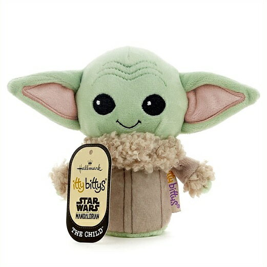 【Hallmark itty bittys】 ホールマーク イッティ・ビッティーズ ディズニー グローグー ぬいぐるみ 「itty bittys」コレクションに、 フォースに敏感な謎めいたエイリアン 「ザ・チャイルド」、そして今や「グローグ...