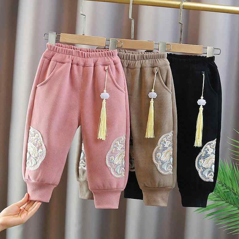 ・スタイル: 中国風・主な素材: 綿65%・丈: 長ズボン・性別: 女の子・対象年齢: 乳幼児(1~3歳)・カテゴリ: キッズカジュアルパンツ・生地加工: 柔軟加工・デザイン要素: 可愛い、トレンド・股上: ミドルウエスト・ウエスト: ゴム...