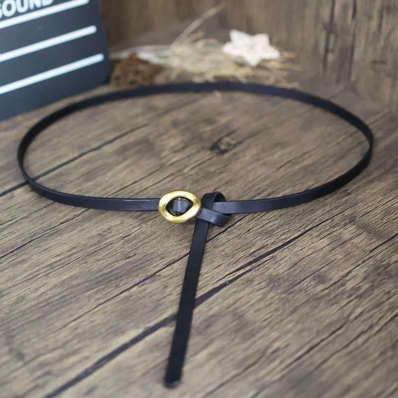 ・素材: 真皮・革の特性: 頭層牛革・バックル素材: 合金・留め方: 平滑バックル・カラー展開: ブラック、コーヒー、グリーン、レッド・幅: 2cm未満の細身・スタイル: レトロ・スタイル分類: 文芸レトロ・加工方法: ヴィンテージ加工、穴...