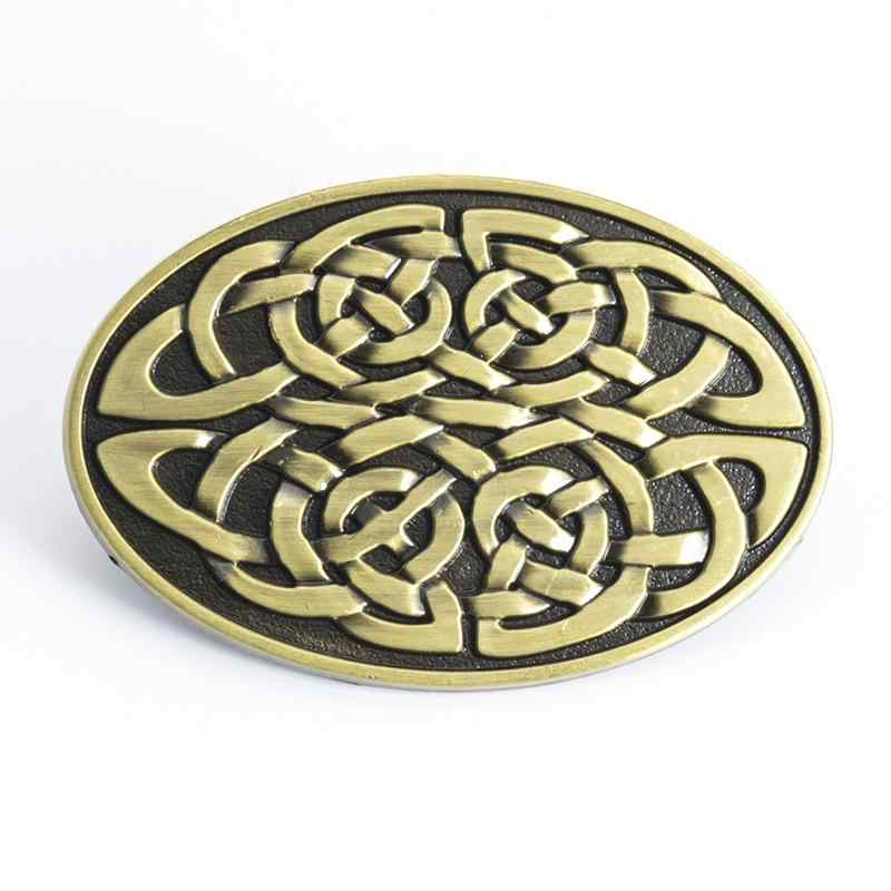 ・素材: 亜鉛合金・ベルトバックル形状: トーテム・製品タイプ: スムースバックル、プレートバックル・留め具方式: スムースバックル・スタイル: カジュアル・適用シーン: アウトドア・柄: トーテム模様・バックル要素: ケルト・カラー: ゴ...