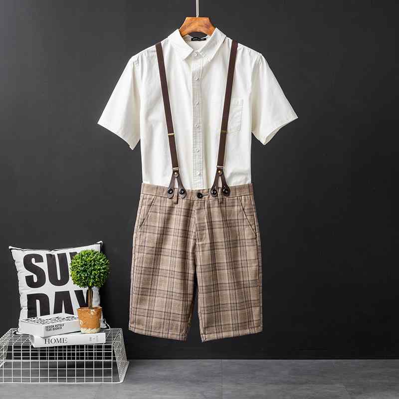 ・主な素材: ポリエステル54%、綿46%・丈: ショート丈・カラー: カーキ・サイズ展開: M, L, XL, 2XL, 3XL・シルエット: ストレート・スタイル: ブリティッシュ